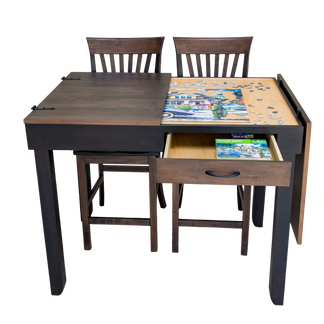 Multi-Purpose Jigsaw Puzzle Table: The Puzzle Table